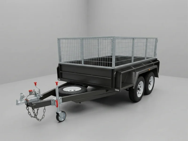 8x5 Heavy Duty Tandem Axle 2ft Cage Trailer for Sale Traralgon ...